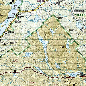 Northville-Placid Trail Map (National Geographic Trails Illustrated Map, 736)