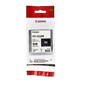 Canon PFI-102BK 0895B001 IPF500 IPF510 IPF600 IPF605 IPF650 IPF700 IPF765 Ink Cartridge (Black) in Retail Packaging