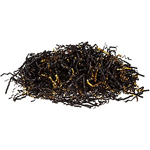 MagicWater Supply Crinkle Cut Paper Shred Filler (1/2 LB) for Gift Wrapping & Basket Filling - Black & Gold