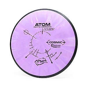 MVP Disc Sports Cosmic Electron Firm Atom Putter Golf Disc [Colors may vary] - 170-175g
