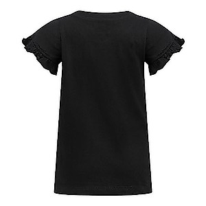 Disney Nightmare Before Christmas Girls 3 Pack Short Sleeve T-Shirt for Toddler to Big Kids Purple