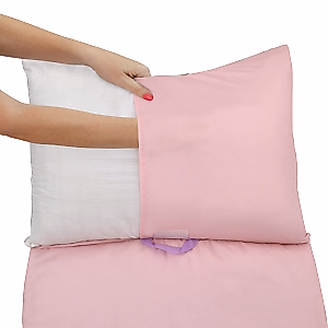 Disney Princess Bold As Ever Pink, Lavender, and Yellow Belle, Cinderella, Mulan, Ariel, Moana and Rapunzel Deluxe Easy Fold Toddler Nap Mat