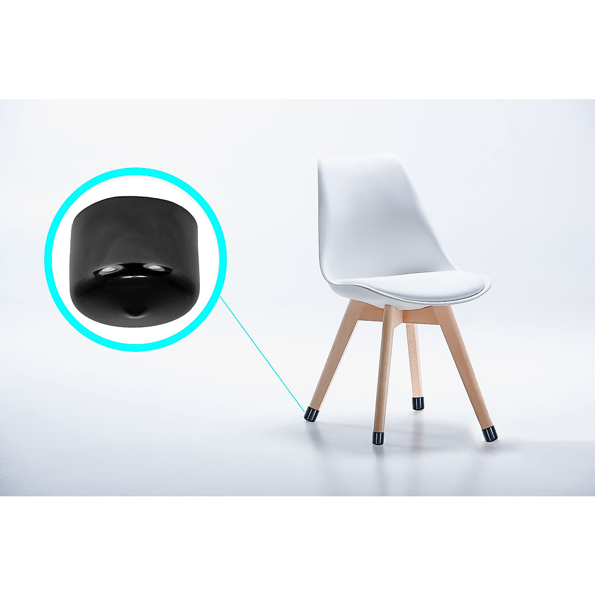 2" (50 mm) Rubber end caps Soft PVC Rubber Plug Thread Protective Sleeve Rubber Protective Cap Screw Protective Cap Round Plastic Cover Rubber Sleeve