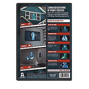 Kringle Bros AtmosFearFx Ghostly Apparitions DVD with Reaper Brothers® Rear Projection Screen