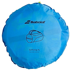 Babolat XL Tennis Duffel, Blue/Yellow Lime