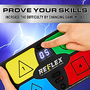 Paladone Reflex Shocking Memory Game - Electronic Memory Game with a Shock | Amazon Exclusive