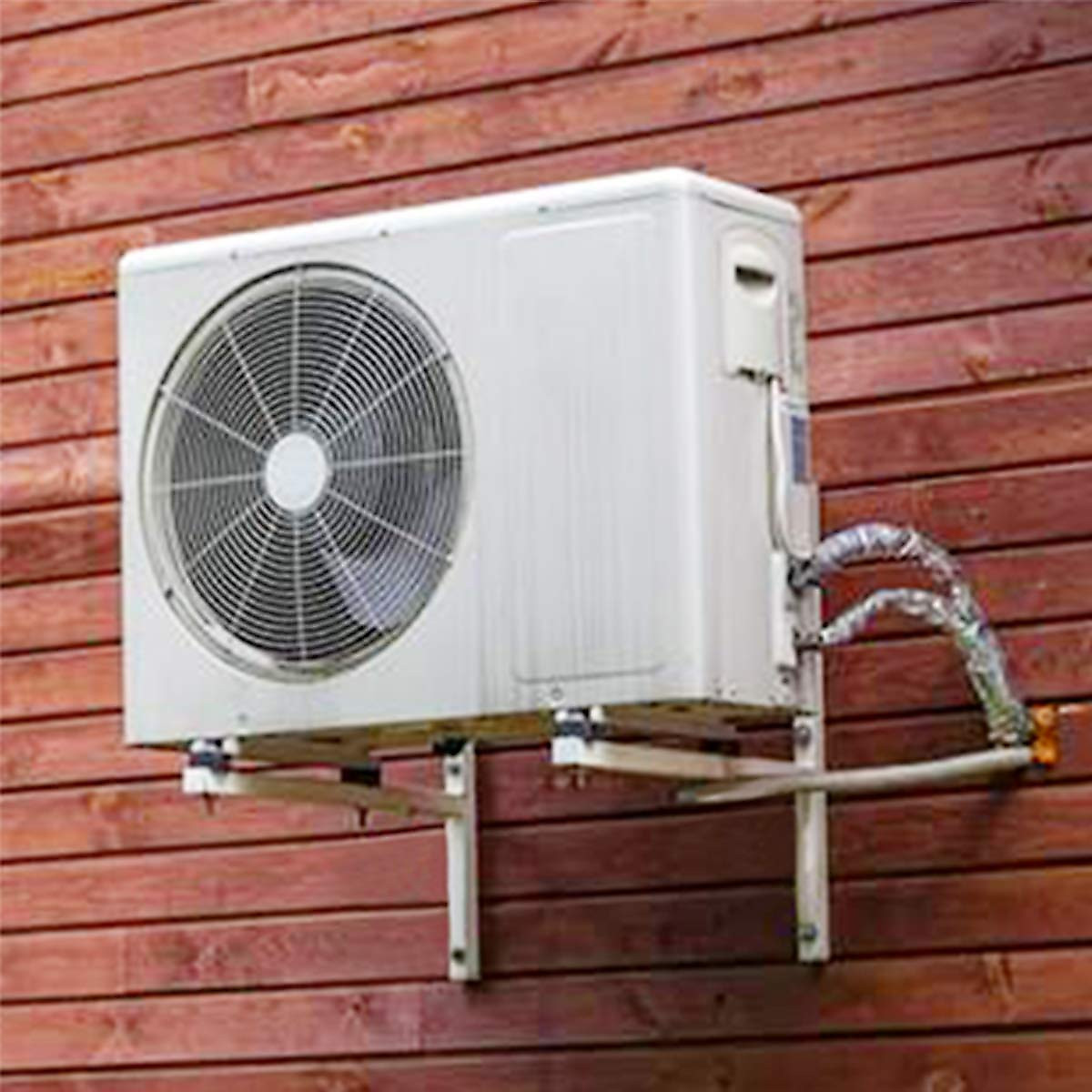 LBG Products Universal Heavy Duty Outdoor Wall Mounting Bracket for Ductless Mini Split Air Conditioner Condenser Unit,Heat Pump Systems, Support up to 350lbs( 9000-36000BTU)