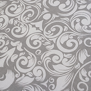 Westex Floral Damask Heavy Duty Ironing Board Cover and Pad, Thick 3-Layer Stain Resistant Padding, Elasticized Skirt, Click-to-Close Fastener, 15 x 54 Inch (Board NOT Included, Cover ONLY)