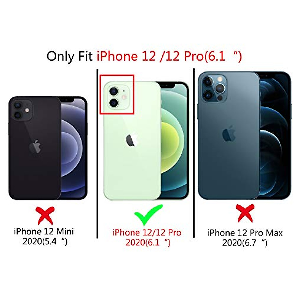 Ownest Compatible for iPhone 12 Case,12 Pro Case (6.1 Inch) for Girls Women Cute Stylish with Glitter Ultra-Thin Mirror TPU PC Back Protective Slim Shockproof Case for iPhone 12/12 Pro 6.1"-Silver