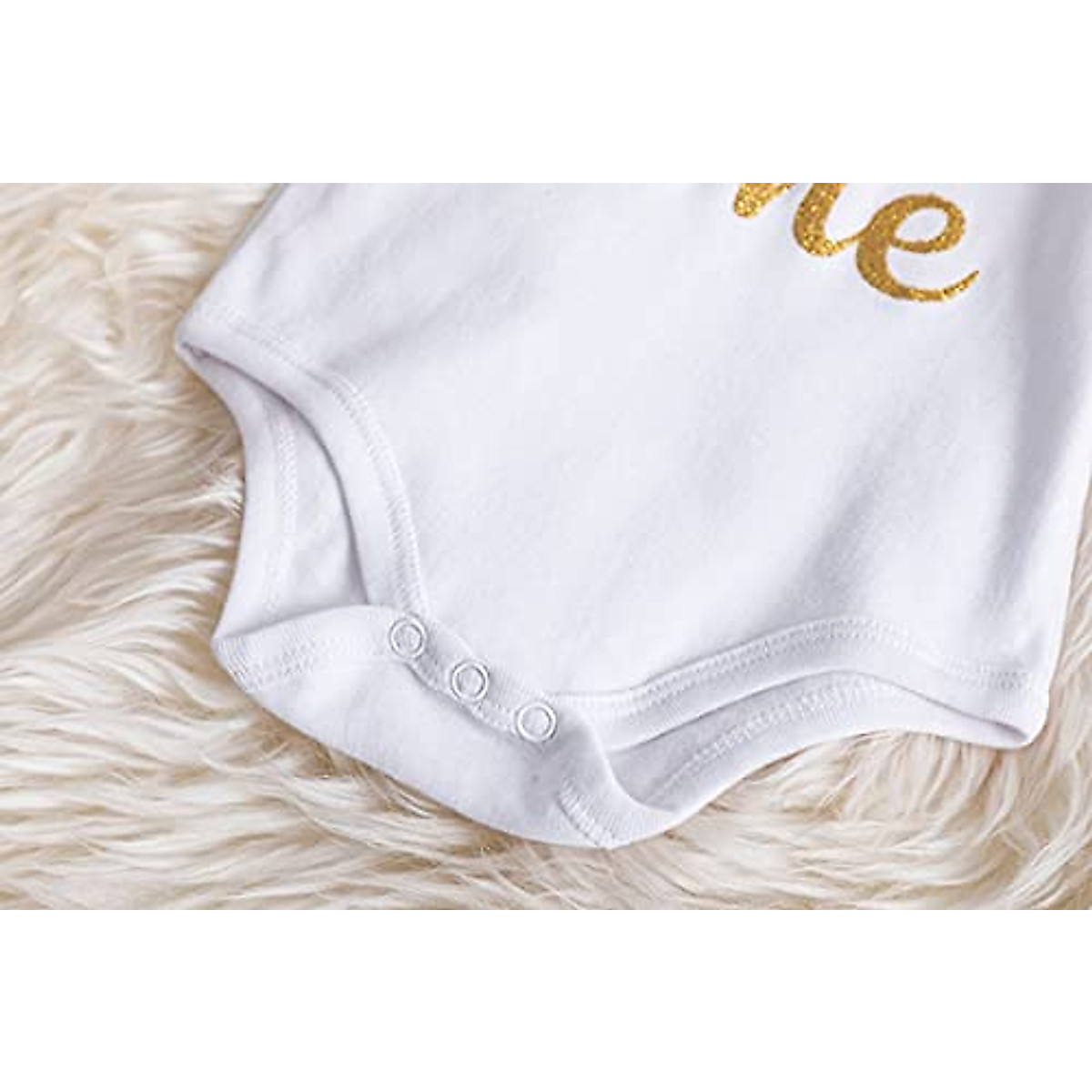 Bow Dream Baby Girls 1st Birthday Outfits Set 4 Pcs Rainbow Tutu Skirt T-Shirt Headband Sandals B