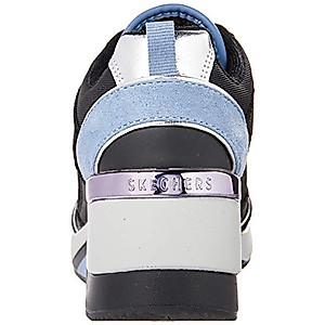 Skechers womens Million - High N' Fly BLACK 7.5 medium US