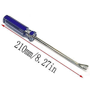 HJ Garden 2pcs Tack Puller Lifter Nail Staple Rivet Remover Screwdriver Removal Tool