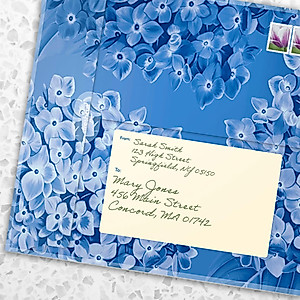 Freshcut Paper Pop Up Cards, Nantucket Hydrangeas, 12 inch Life Sized Forever Flower Bouquet 3D Popup Greeting Cards with Blank Note Card and Envelope