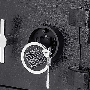 Barska New Large Double Door Vault Safe Keypad Lock Cabinet with Depository Drop Slot