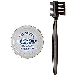 Bio-groom Stain-Free Dog Eye Cream – Tear Stain Remover for White Dogs, Natural Eye Wash, Hypo-Allergenic, Cruelty-Free, Made in USA, Gentle Eye Cleaner for Dogs – 0.7 oz 1-Pack
