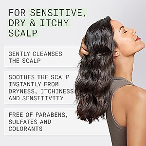 Nioxin Scalp Relief Cleansing Shampoo - Shampoo for Sensitive Scalp, 33.8 fl oz (Packaging May Vary)