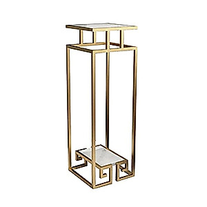 Bonsai Base Stand Plant Display Stand Indoor Flower Shelves Floor Type Iron Flower Stands Living Room Flower Pot Decoration Shelves Display Stand Base (Size : Small)