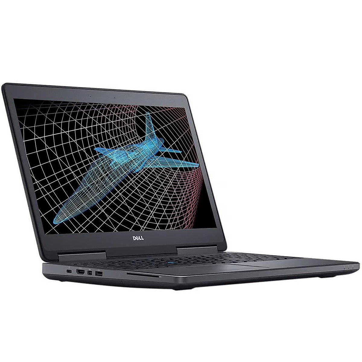 Dell Precision 7520 15.6 inches FHD with Intel Core i7 6820HQ 2.7GHz (16GB DDR4 RAM, 512GB SSD Storage) Windows 10 Pro 64Bit, HMDI (Renewed)