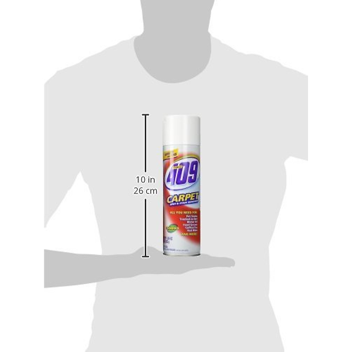 Formula 409 Carpet Spot & Stain Remover 22 oz Can (Pack of 3)