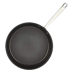 AmazonCommercial Tri-Ply Non-Stick Stainless Steel Fry Pan, 12 Inch