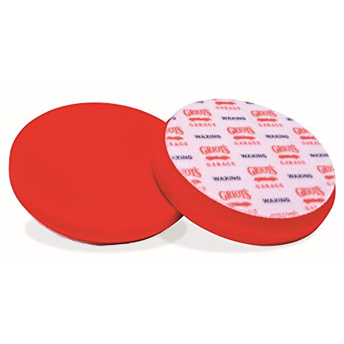6.5" Red Foam Waxing Pads (Set of 2)
