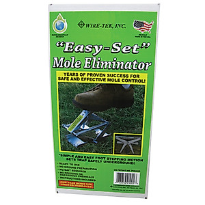 Wire Tek 1001 EasySet Mole Eliminator Trap