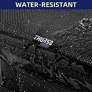 THURSO SURF Paddle Board Accessories Cooler Deck Bag for SUP Kayak Cooler Mesh Top Pocket Insulated Paddle Board Cooler Water-Resistant Portable Paddleboard Cooler Bag SUP Accessories 10 Can Carbon