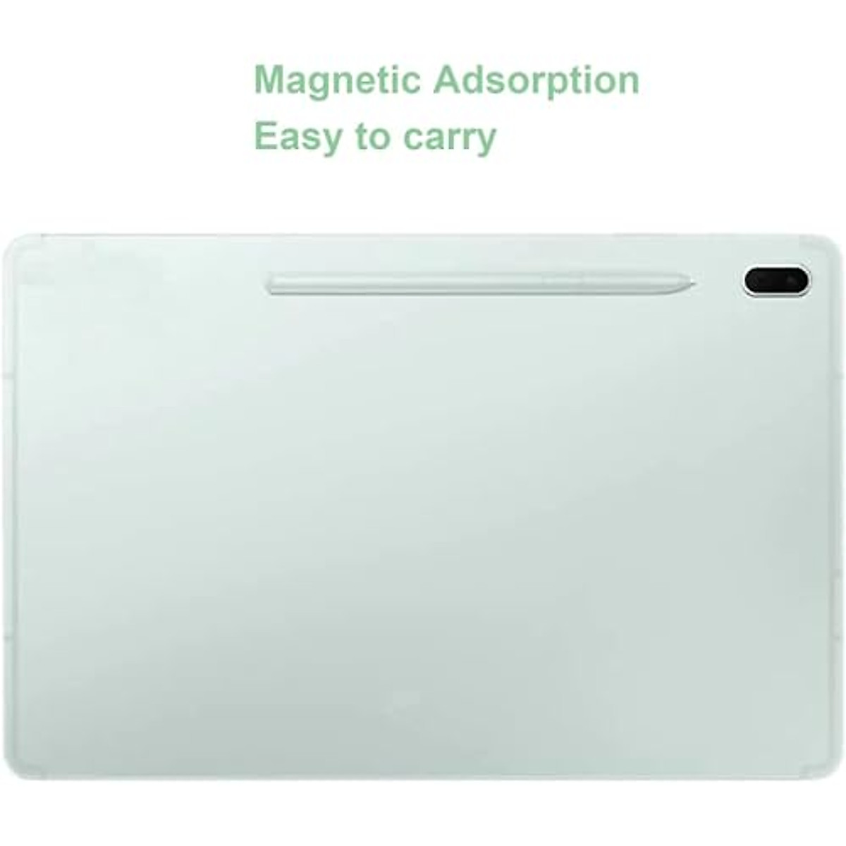 Galaxy Tab S7 FE S Pen Replacement Stylus Pen for Samsung Galaxy Tab S7 FE SM-T730, SM-T733, SM-T736B Touch Pen + Tips/Nibs (Mystic Green)