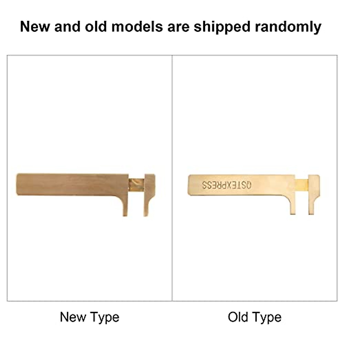 Handy Brass Sliding Gauge Brass Vernier Caliper Ruler Measuring Tool Double Scales mm/inch Mini Brass Pocket Ruler Measuring Tool (80mm)