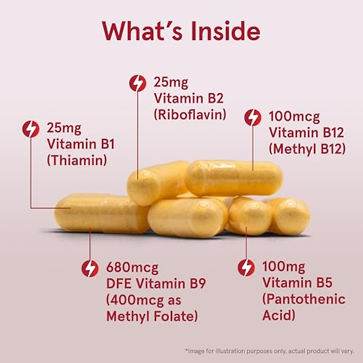 Jarrow Formulas B-Right Optimized B-Complex, Dietary Supplement for Cellular Energy, Immune Health and Stress Management Support, 100 Veggie Capsules, 100 Day Supply