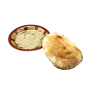 Dependable Industries inc. Essentials 2 Piece Set Melamine Hummus & Guacamole Serving Dip Bowl Condiment Humus Dish