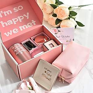 Gifts for Women Unique Birthday Gifts Box for Women Her Mom Wife Sister Friend Coworkers Mothers Day Valentine's Day Christmas Holiday Presents Get Well Soon Gift Basket Female Relaxation Set