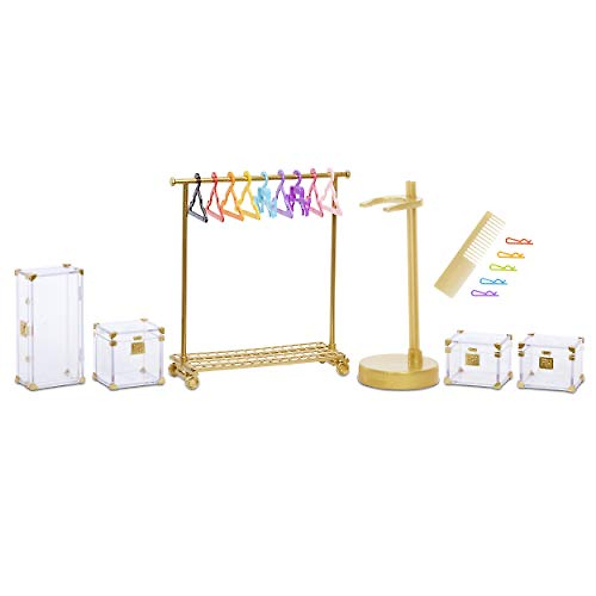 Rainbow High Fashion Studio with Avery Styles Fashion Doll Playset Includes Designer Outfits & 2 Sparkly Wigs for 300+ Looks, Gifts for Kids & Collectors, Toys for Kids Ages 6 7 8+ to 12 Years Old