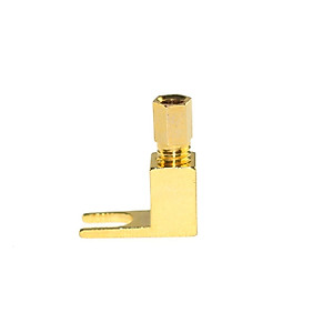 WYVERN AUDIO [4 Pack] 4 pcs Total Hi-end Banana to Spade Adapter Plug/Speaker Cable Connector 4 PCS [Wy-yp01 / Spade De L]