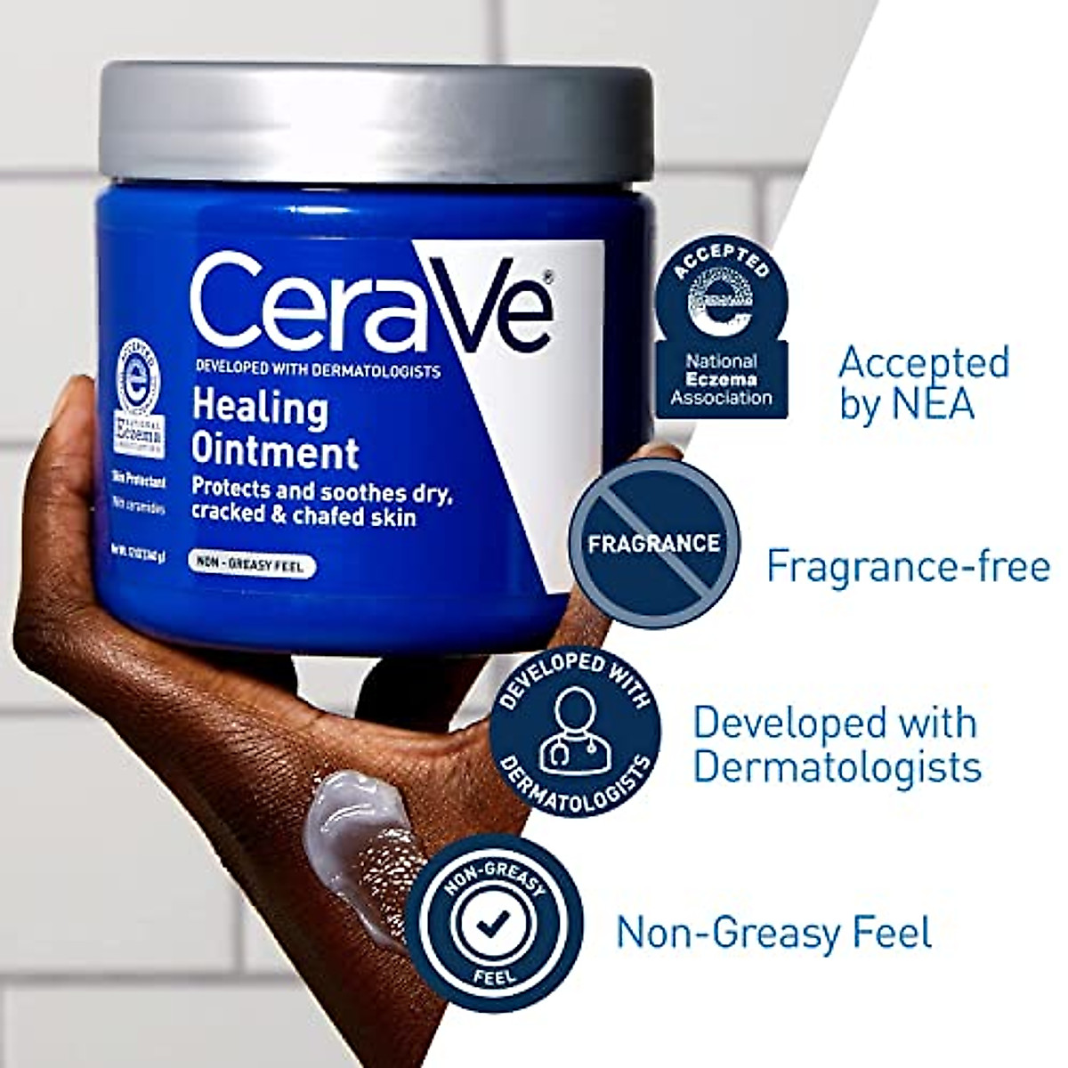 CeraVe Healing Ointment - 12oz, Pack of 3