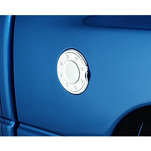 Auto Ventshade [AVS] Fuel Door Cover - Chrome | 688774 | Fits 1994 - 2008 Dodge RAM 1500, 1994 - 2010 Dodge RAM 2500/3500