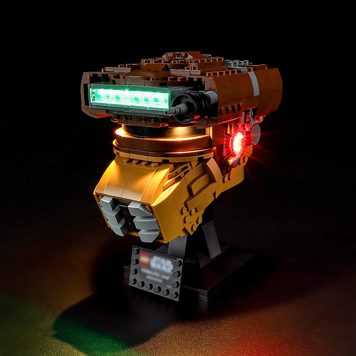 BRIKSMAX Led Lighting Kit for LEGO-75351 Princess Leia (Boushh) Helmet - Compatible with Lego Star Wars Building Blocks Model- Not Include Lego Set