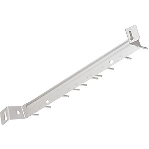 CFS 4073500 Spectrum Aluminum Brush Rack, 17" Overall Length (Case of 12)