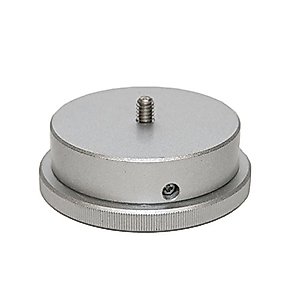 AdirPro Tripod Adapter - Heavy Duty Aluminum Adapter for Tripods - Fits Any Tripod with 5/8” Threading - Converts 5/8x11" Thread to 1/4x20” Thread Male Stud