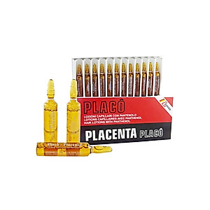 Hair loss Placenta Placo for hair intensive treatment [12 vials 0,35 oz]