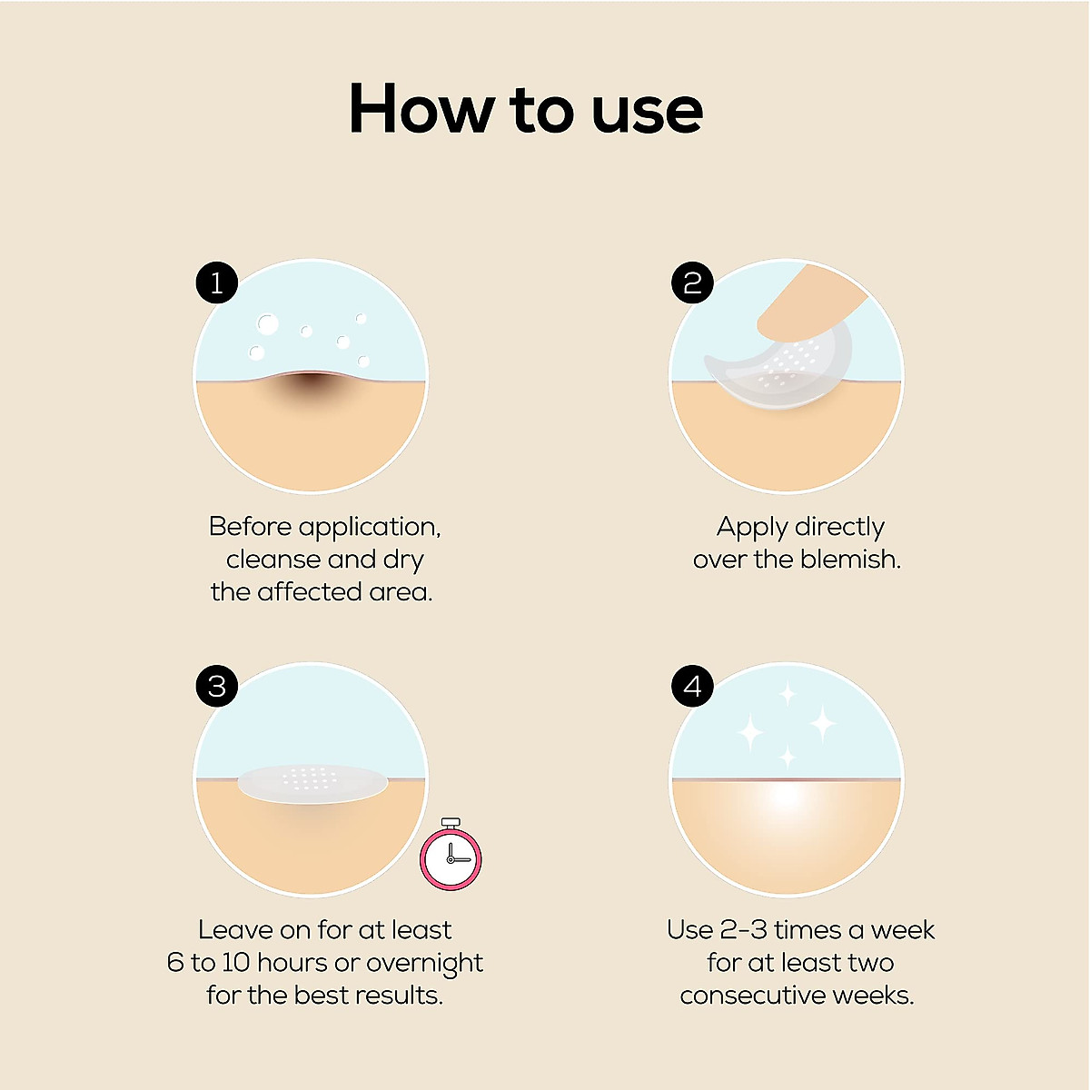 Hanhoo Dark Spot Brightening Patch | Microneedle Patch | Hydrocolloid Patches with Niacinamide and Hyaluronic Acid | Fades Dark Spots and Hyperpigmentation | Cruelty-free & Vegan | 6 Patch Count