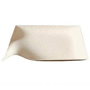 WASARA DM-015R Platters, White, 9.6 inches (24.6 cm), 6 Pieces