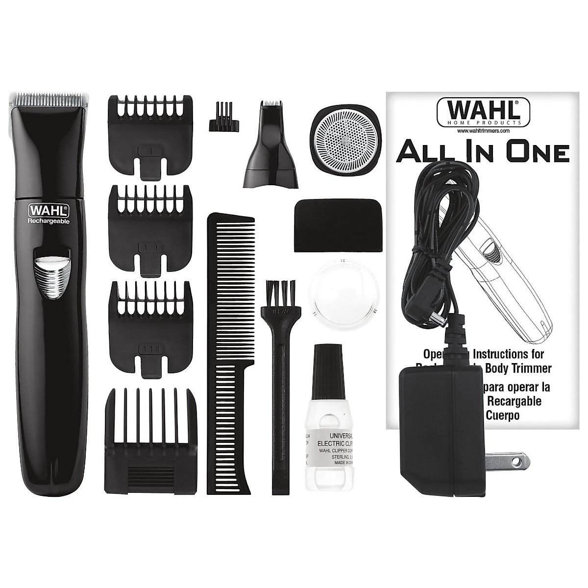 Wahl 9865-1301 All in One Rechargeable Groomer