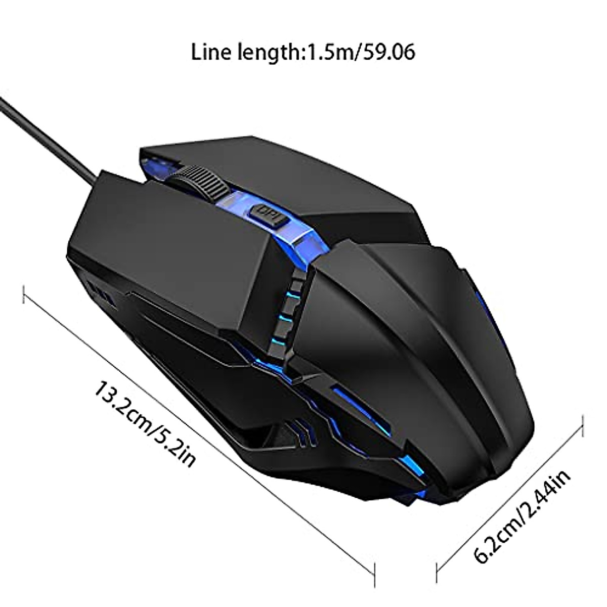 3200DPI USB Ergonomic Mouse Optical Mice
