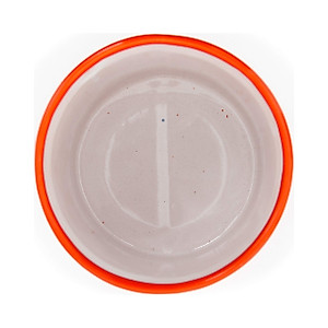 Enchanted Talavera Ceramic Large Utensil Holder Spatula Crock Kitchen Counter Organizer Mexican Pottery Utensils Tools Caddy Spoon Rest White Ceramic (Red Large (7.5" H x 6" W)