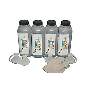 Toner Refill Store ™ 4 Pack Black Toner Refill Kit for The Brother TN-360 (TN360) DCP-7040 HL-2140 HL-2170W MFC-7340