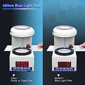 27" Anti Blue Light Anti Glare Screen Protector for Dell/HP/Acer/ViewSonic/ASUS/Aoc/Samsung/Sceptre/LG Diagonal 27" 16:9 Standard/Curved Monitor &Touchscreen, Protection Eyes (23.54" W x 13.27" H)