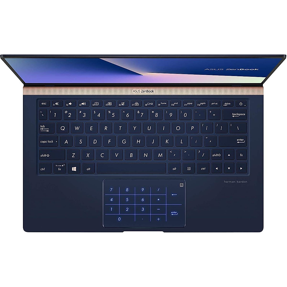 ASUS ZenBook 13 Ultra-Slim Laptop 13.3” FHD WideView, 8th-Gen Intel Core i7-8565U Processor, 8GB LPDDR3, 512GB PCIe SSD, Backlit KB, NumberPad, Military-Grade, Windows 10 - UX333FA-AB77 Royal Blue
