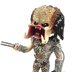 NECA Collectible Predator - Head Knocker - Jungle Hunter with Spear Toy Figure
