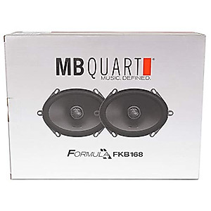 MB Quart (4) FKB168 6x8 200 Watt Car Stereo Coaxial Speakers